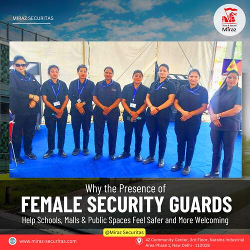 Why Lady Security Guards Make Public Spaces Safer?